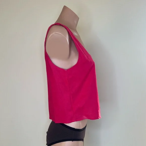 Comfy And Ready | Tops | Comfy And Ready Lily Square Neck Tank In Hot ...